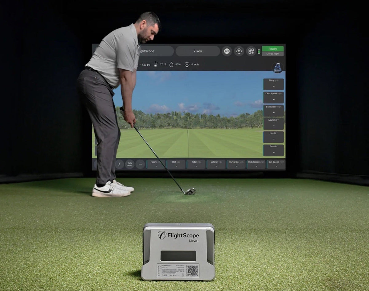 A Complete Guide FlightScope Mevo+ Golf Simulator Software — PlayBetter