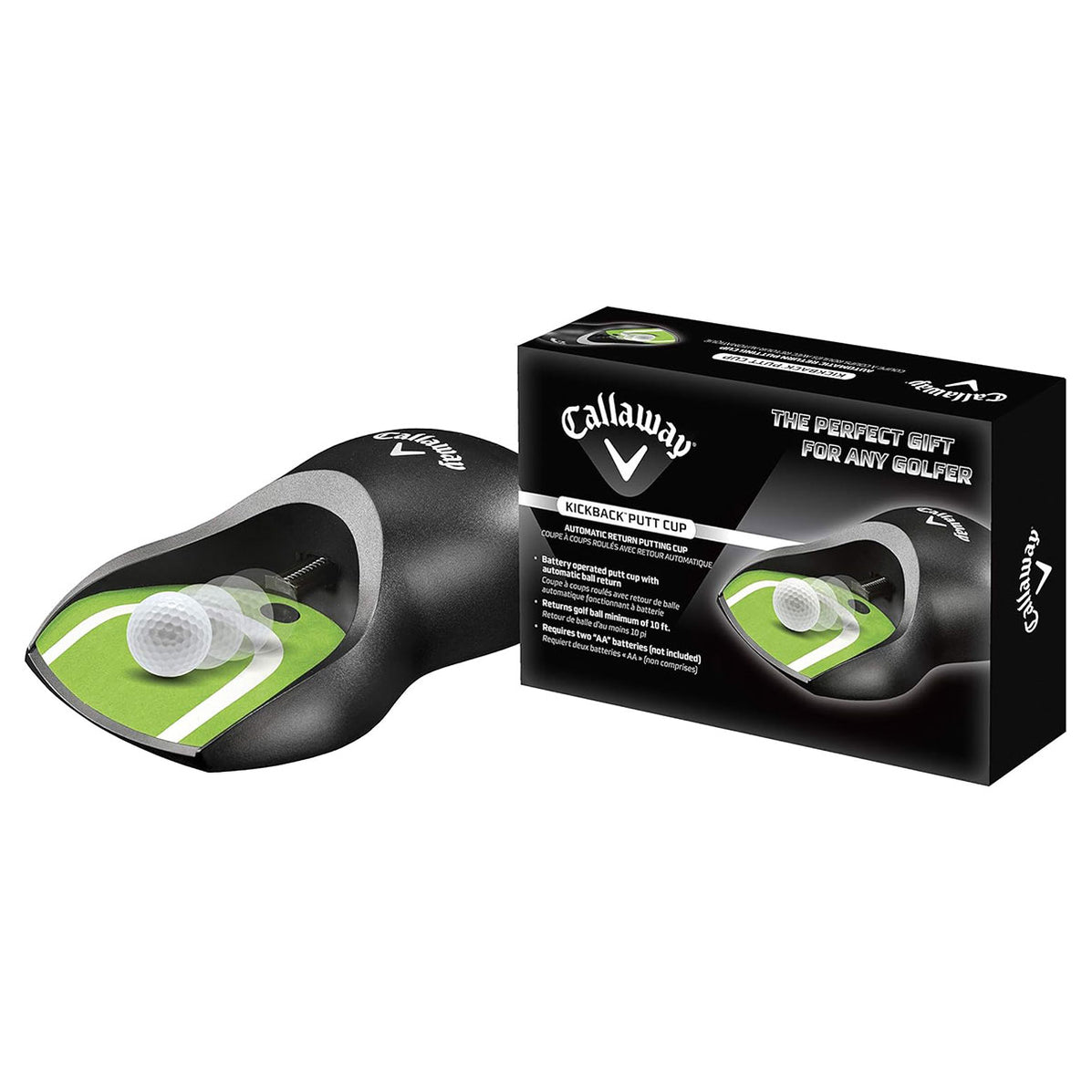 Callaway Kickback Putt Cup Gift Set | Automatic Indoor Putt Trainer — PlayBetter