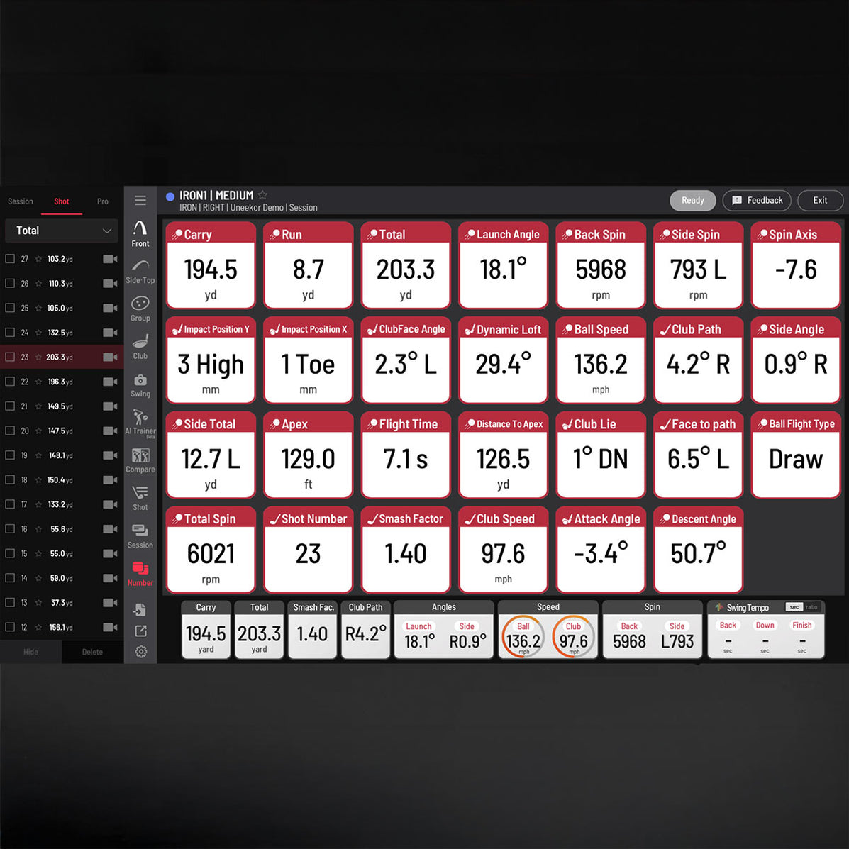 Shop Uneekor EYE XO Golf Launch Monitor & Simulator — PlayBetter