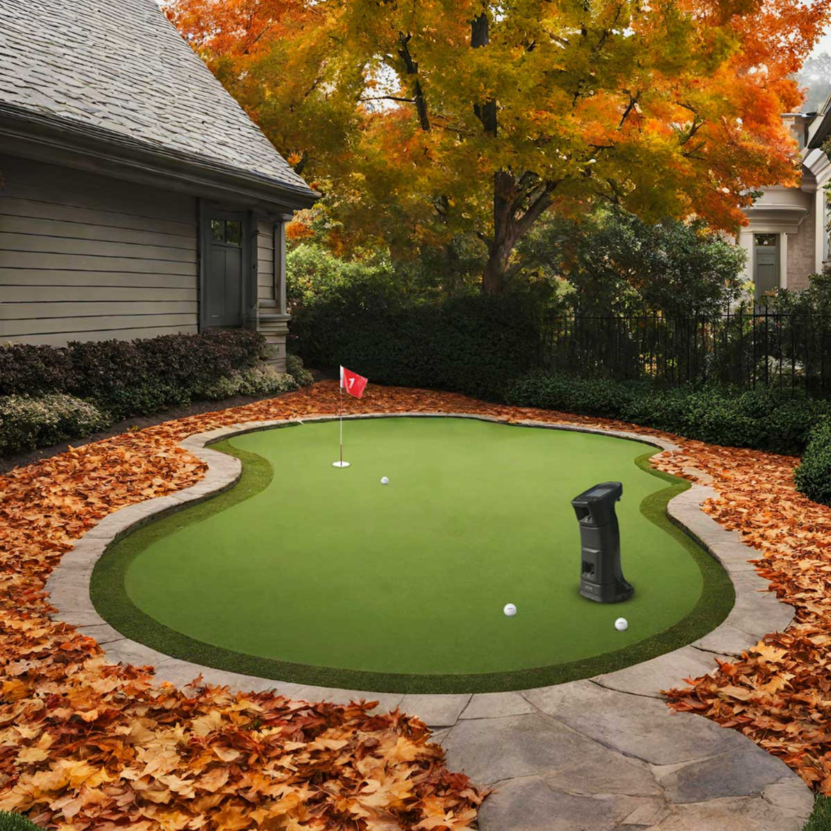 Uneekor EYE MINI Launch Monitor Hitting Net Golf Studio Package — PlayBetter