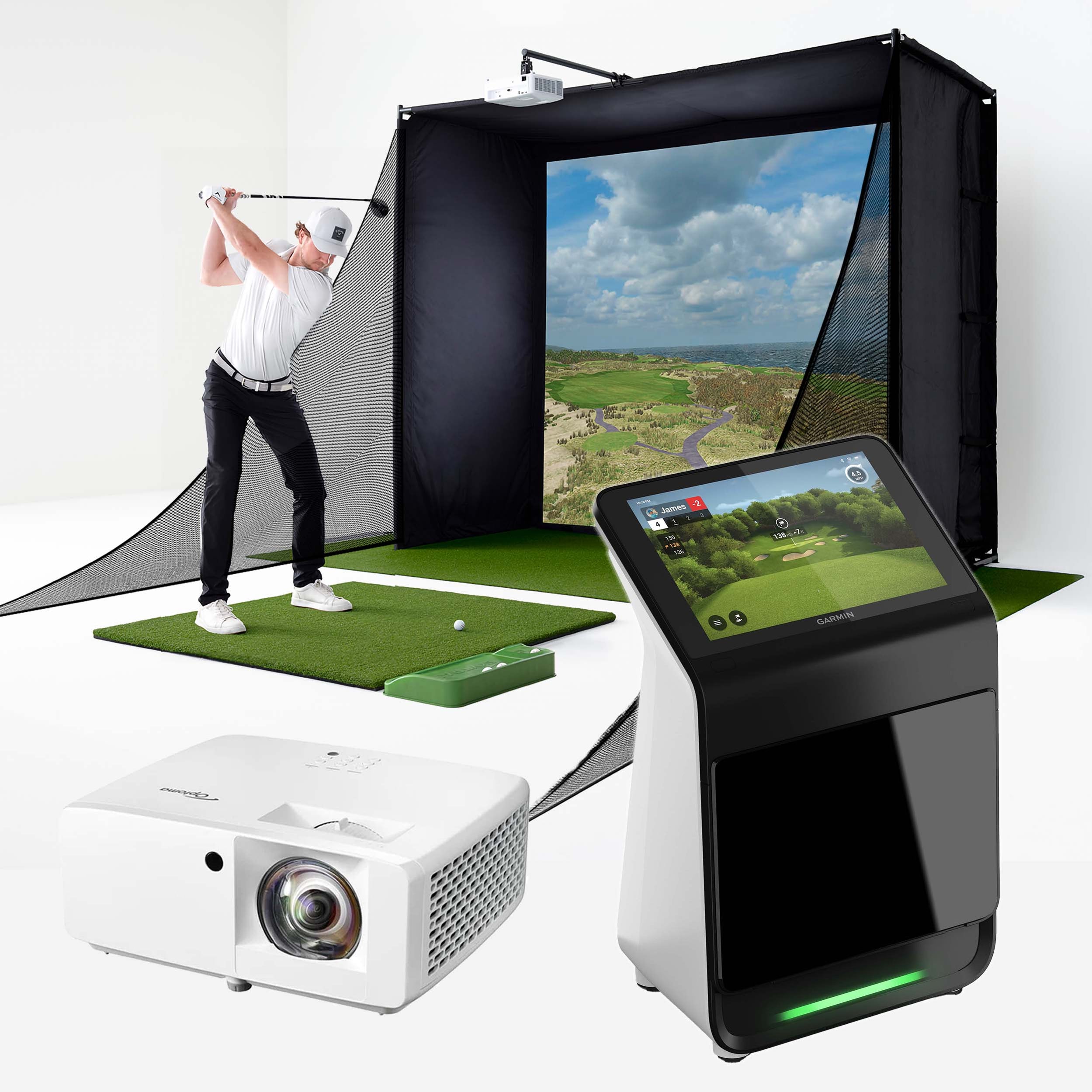 Garmin Approach® R50 Home Golf Studio Complete Package — PlayBetter