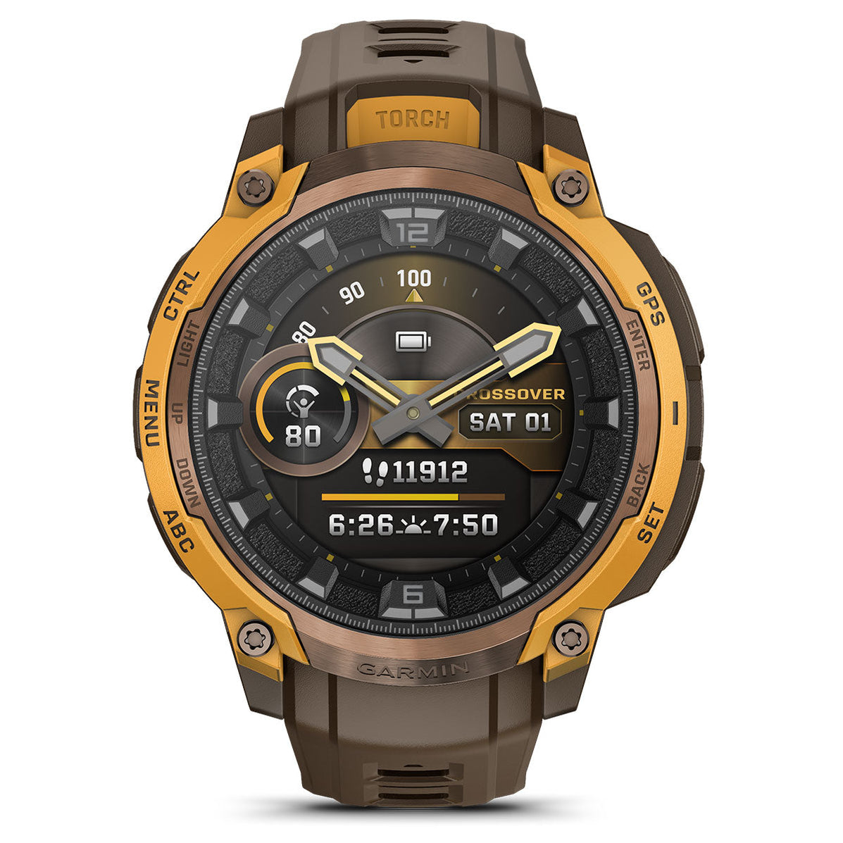 Garmin Instinct Crossover AMOLED Rugged GPS Smartwatch — PlayBetter