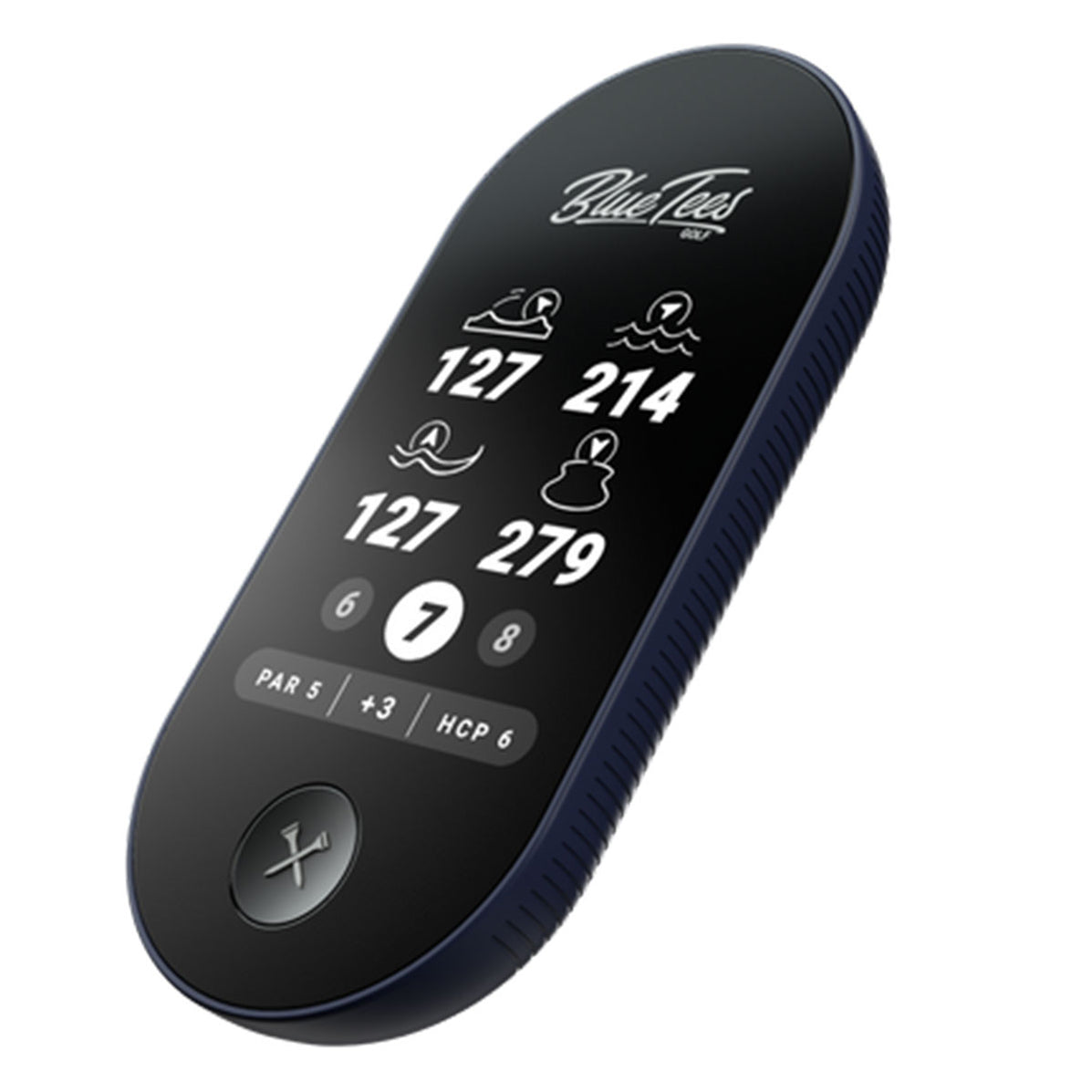 Shop Blue Tees Golf Ringer Smart Magnetic GPS Handheld — PlayBetter