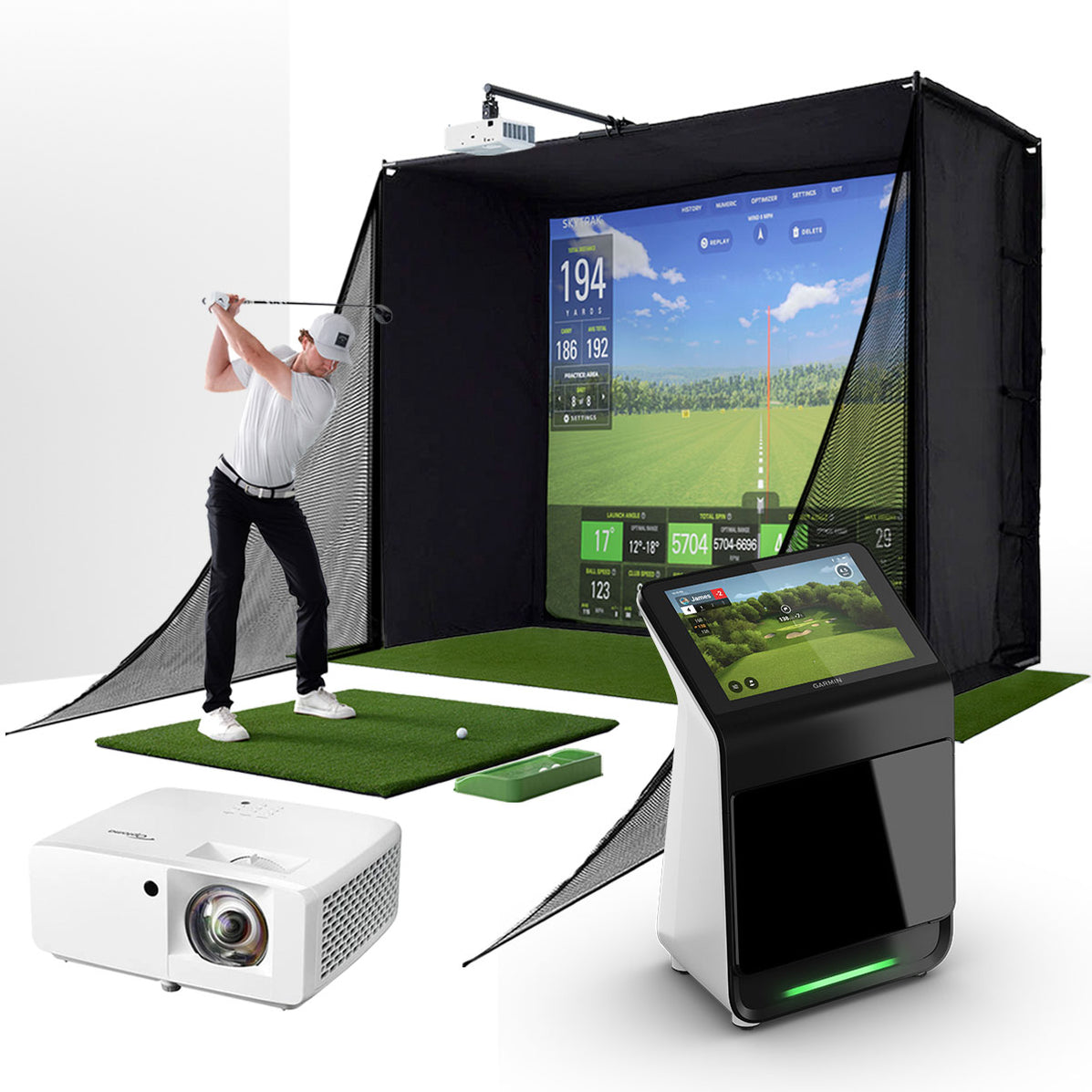 Garmin Approach® R50 Home Golf Studio Complete Package — PlayBetter