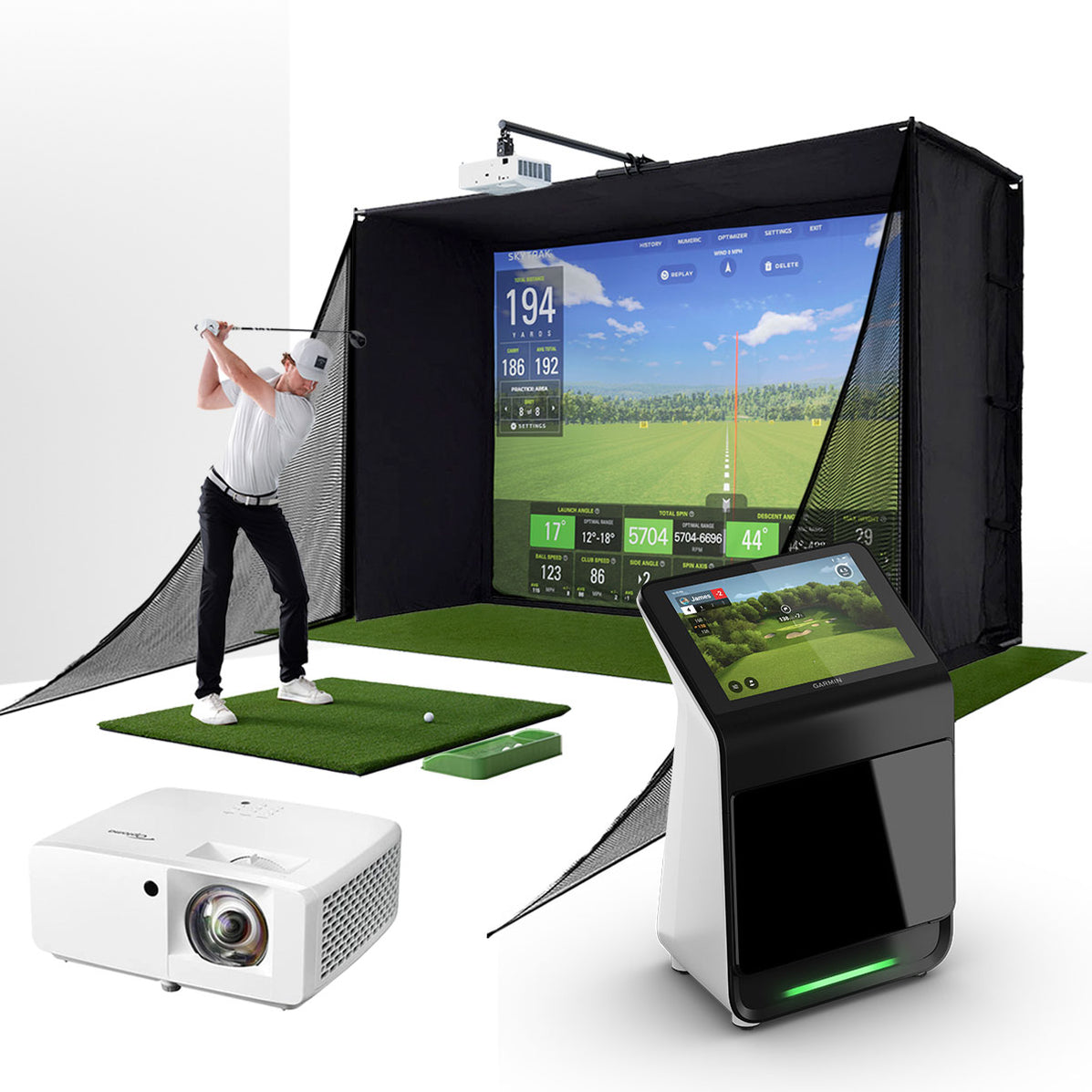 Garmin Approach® R50 Home Golf Studio Complete Package — PlayBetter