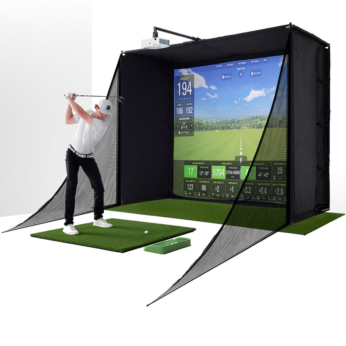 Shop PlayBetter SimStudio™ | Best Home Golf Simulator Studio Packages