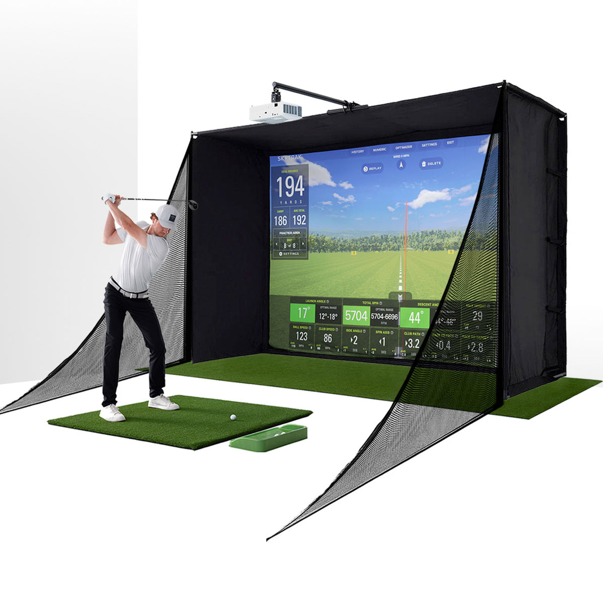 Shop PlayBetter SimStudio™ | Best Home Golf Simulator Studio Packages