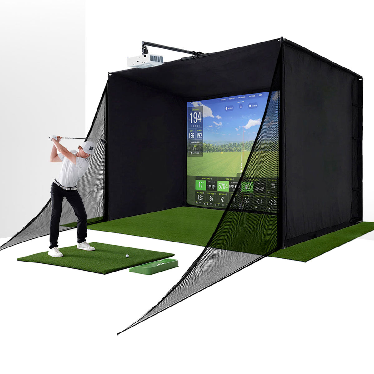 Shop PlayBetter SimStudio™ | Best Home Golf Simulator Studio Packages