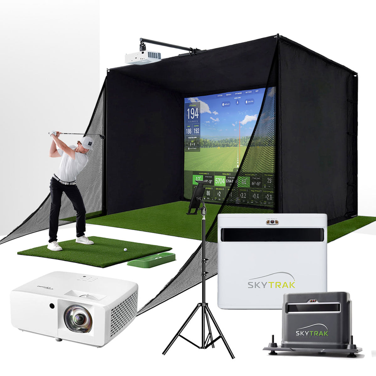 Shop 2025 SkyTrak+ SimStudio™ Home Golf Simulator Studio Package ...