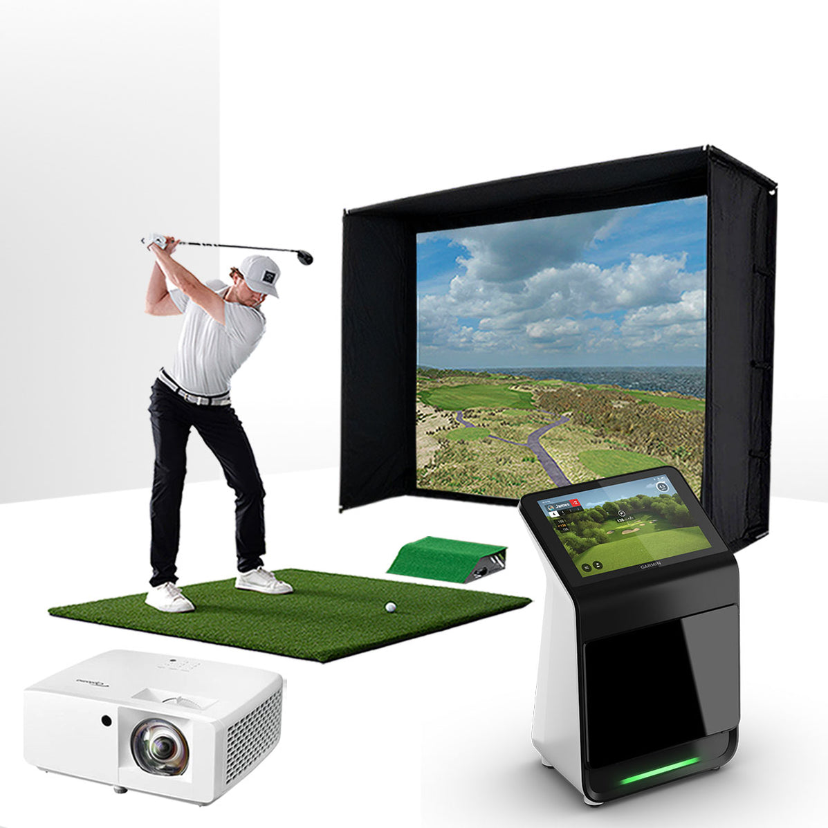 Garmin Approach® R50 Home Golf Studio BYO (Build Your Own) Package ...