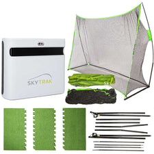 SkyTrak+ Portable Hitting Net Golf Studio Package — PlayBetter