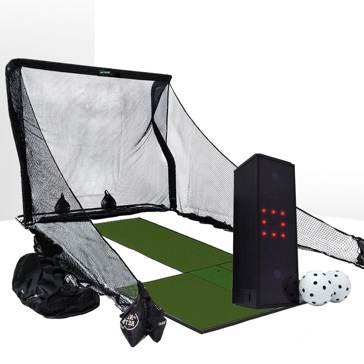 Square Golf Indoor Launch Monitor Home Golf Studio Complete Package ...