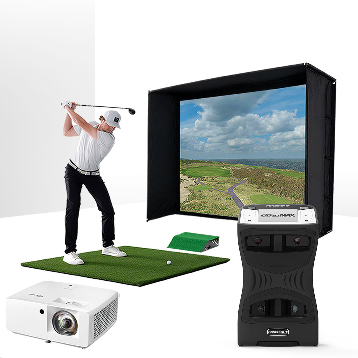 Buy Foresight QuadMAX | PlayBetter SimStudio Essential Packages