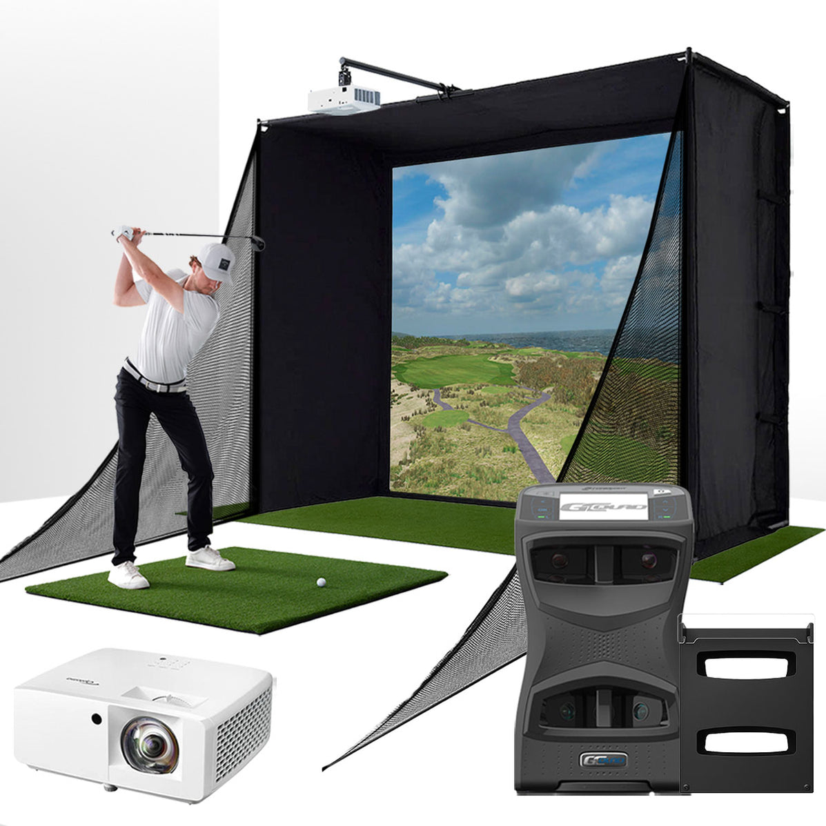 Foresight GCQuad Golf Simulator | PlayBetter SimStudio Packages