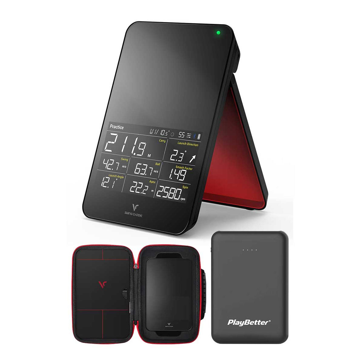 Buy Swing Caddie SC4 PRO Portable Golf Launch Monitor & Simulator ...