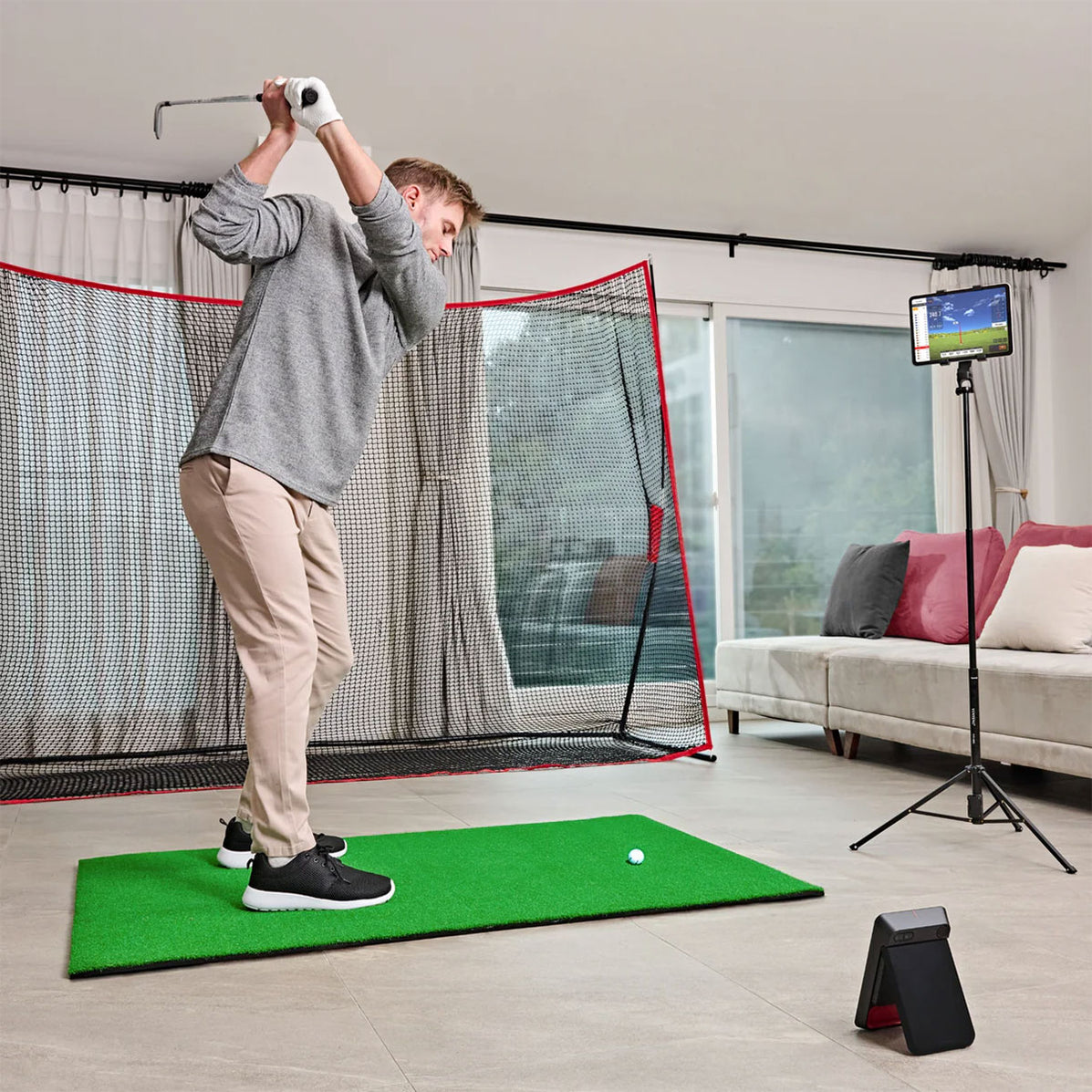 Buy Swing Caddie SC4 PRO Portable Golf Launch Monitor & Simulator ...