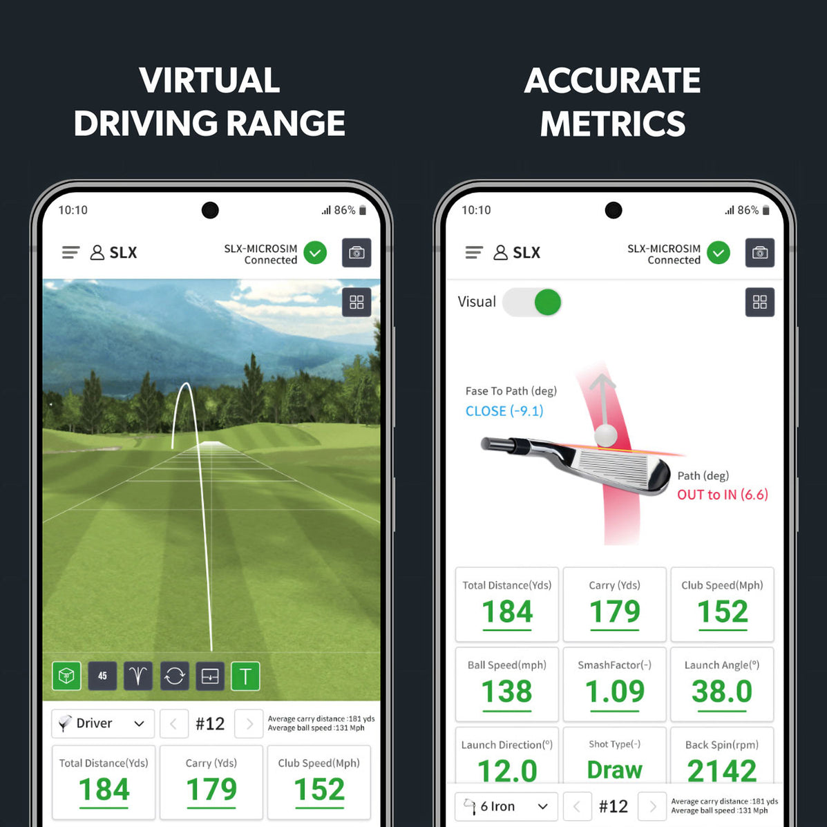 Shop Swing Logic SLX HYBRID Mini Mobile Launch Monitor & GPS — PlayBetter