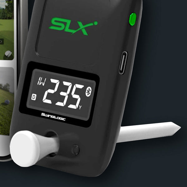 Shop Swing Logic SLX HYBRID Mini Mobile Launch Monitor & GPS — PlayBetter
