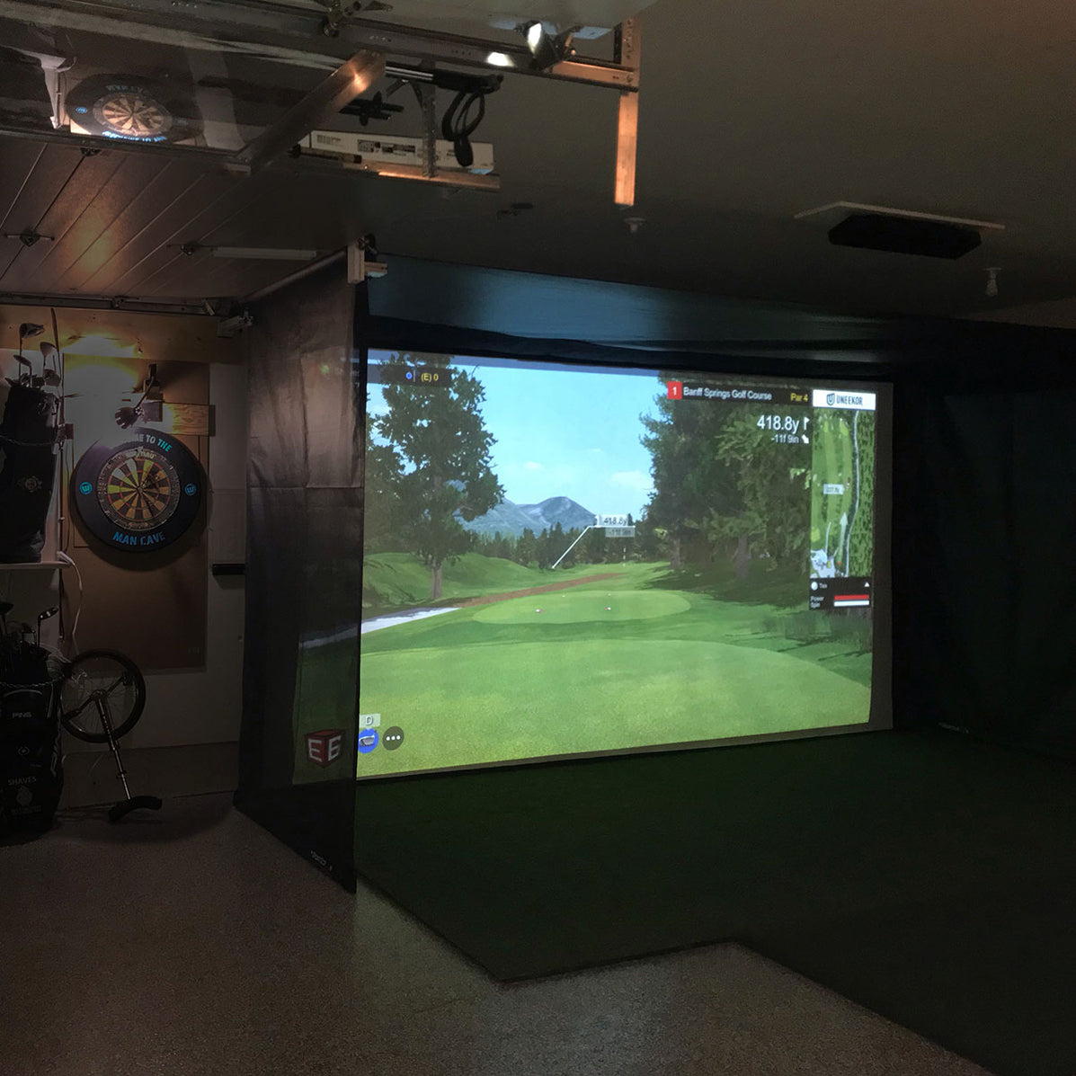 PlayBetter SportScreen Vanish Golf Studio Complete Package