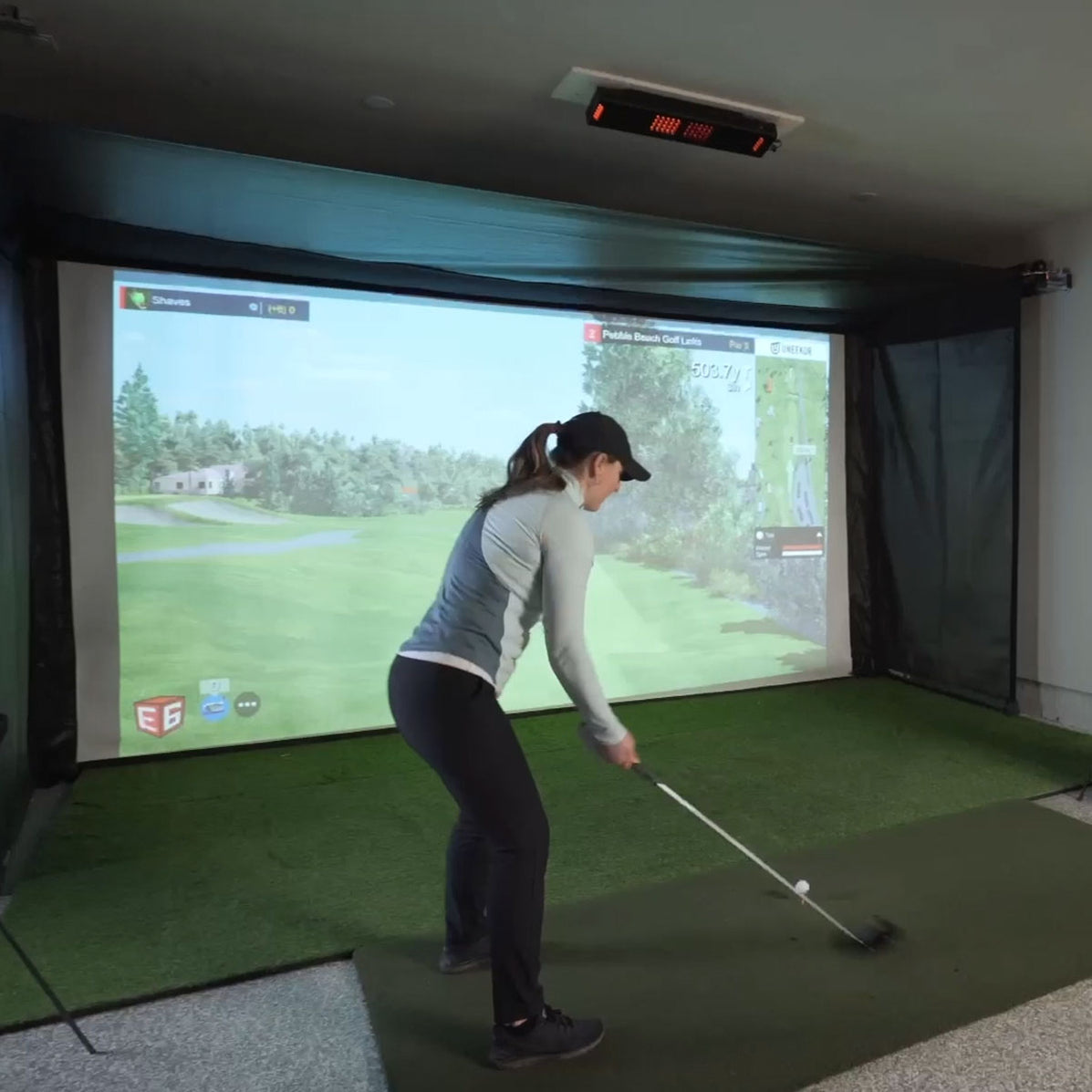 Shop The SportScreen Vanish Series Retractable Golf Studio — PlayBetter