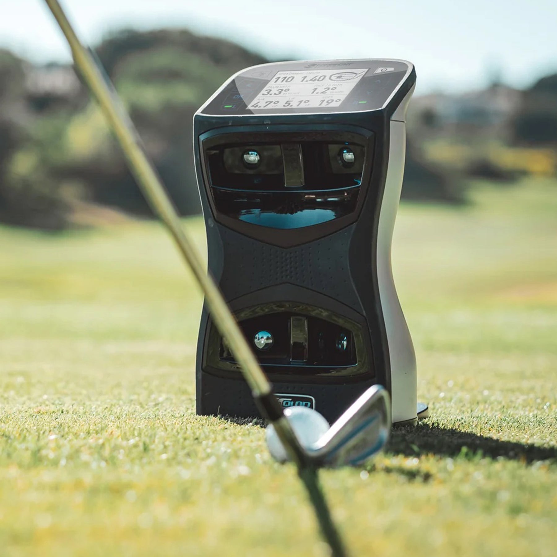 Shop Swing Logic SLX HYBRID Mini Mobile Launch Monitor & GPS — PlayBetter