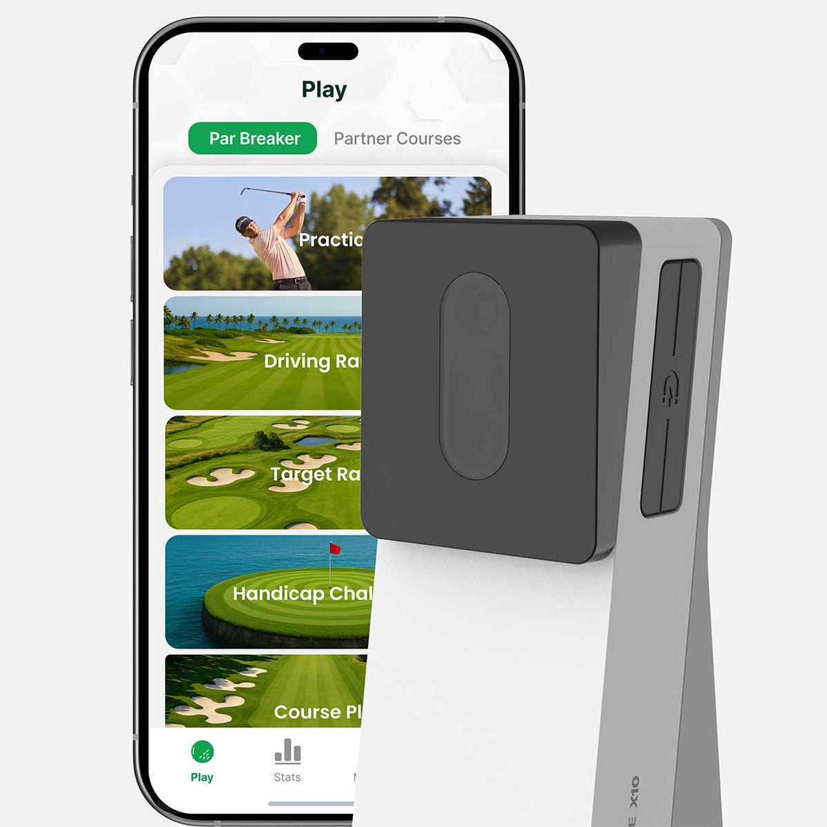 Par Breaker Swing Pulse X10 Golf Launch Monitor — PlayBetter