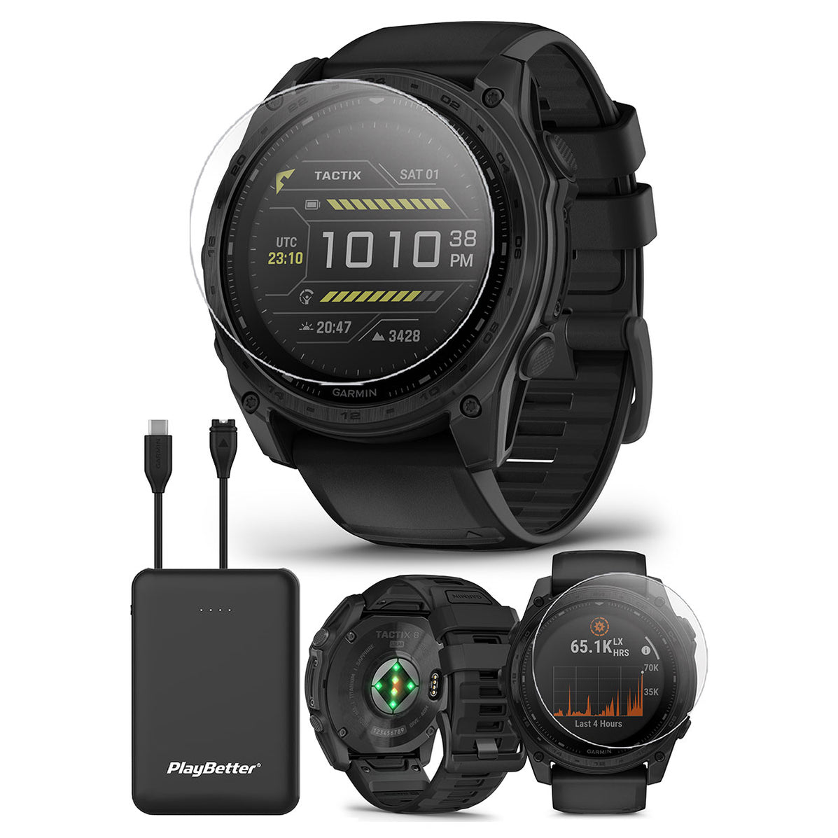 Garmin tactix 8 | Military Tactical GPS Watch | AMOLED & Solar — PlayBetter