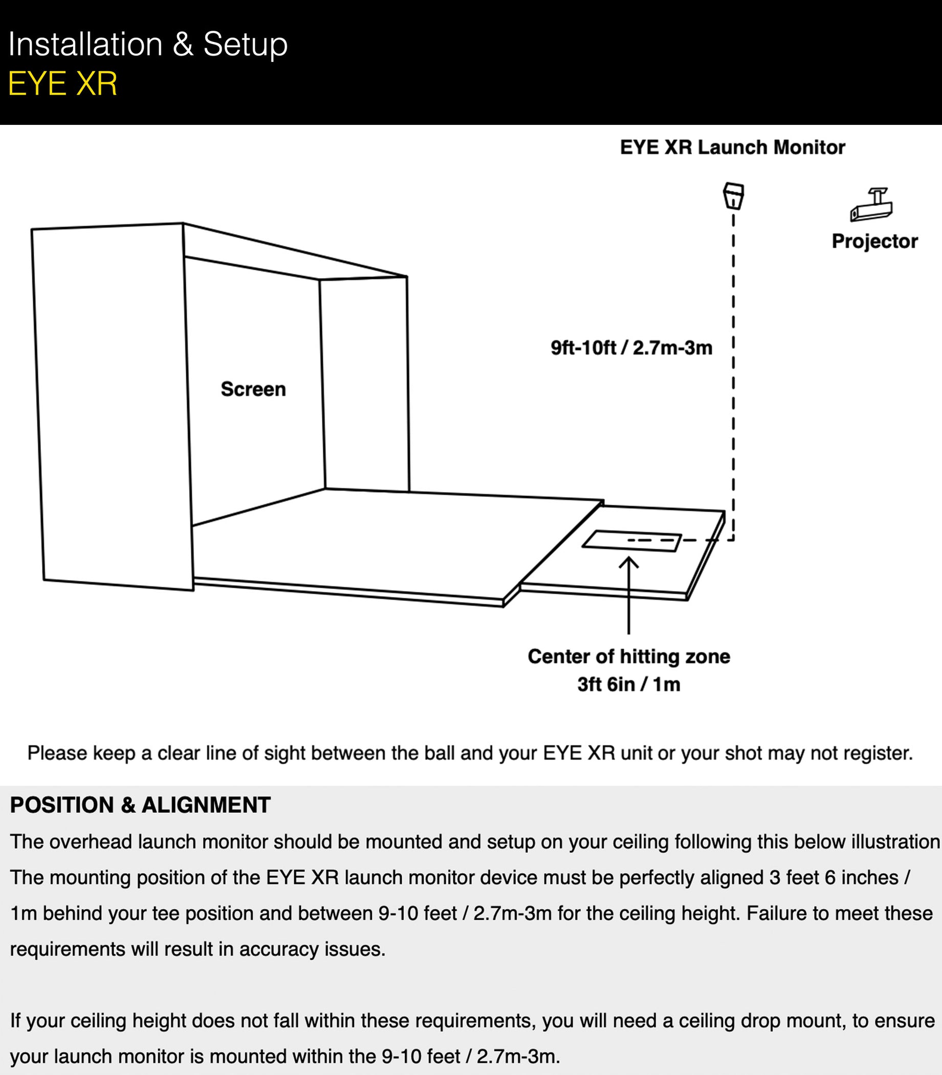 Shop Uneekor EYE XR Golf Launch Monitor & Simulator — PlayBetter