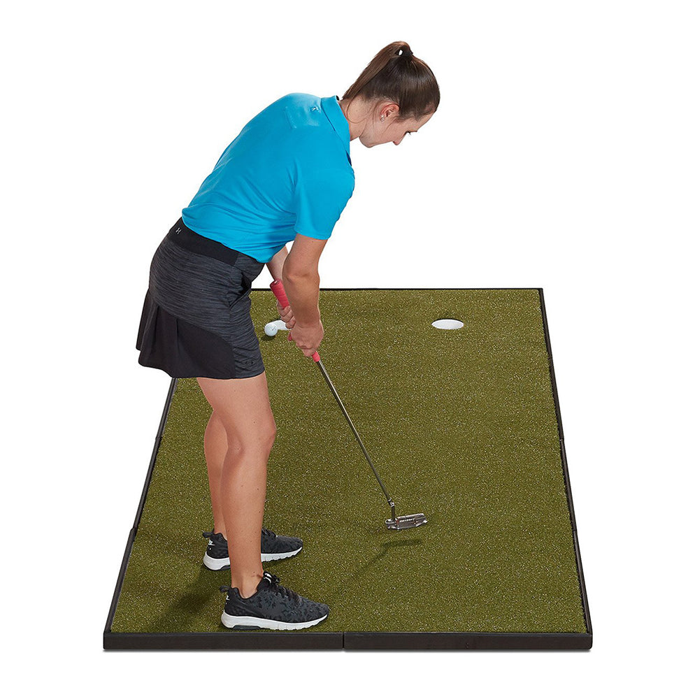 Shop Fiberbuilt Home Putting Green | Realistic Golf Mats for Practice — PlayBetter