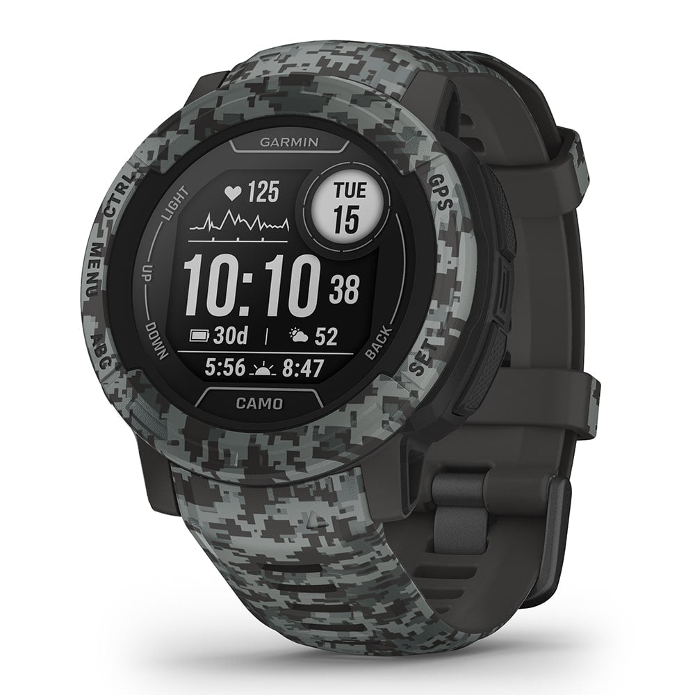 Shop Garmin Instinct 2 Camo / 2S Camo Rugged GPS Smartwatch — PlayBetter