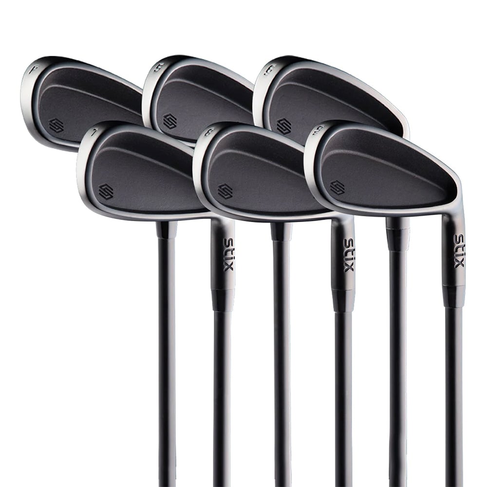 Shop Stix Golf Iron Set (5 - PW) | Black or Silver — PlayBetter