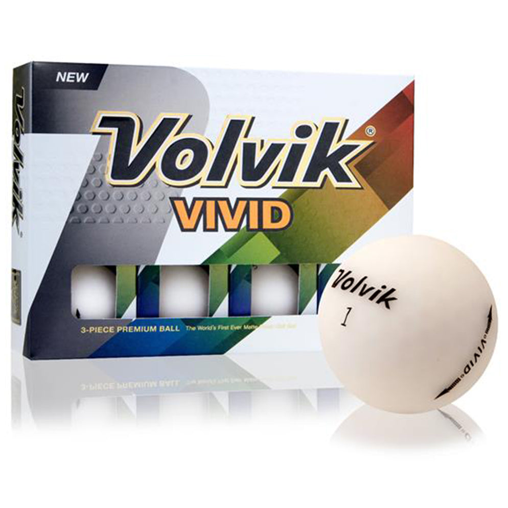 Volvik Vivid Matte Golf Balls | Volvik Matte Finish Golf Balls — PlayBetter