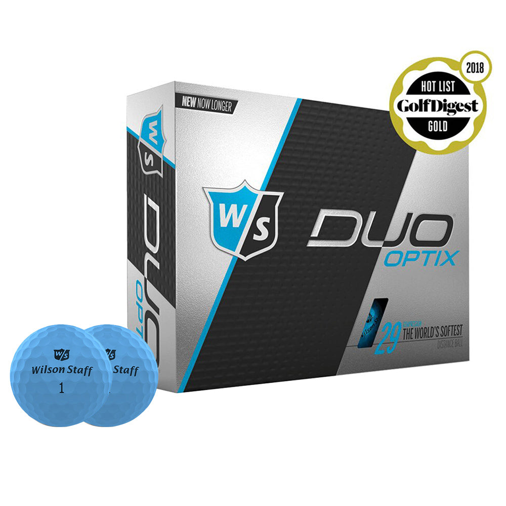 Wilson Staff Duo Soft Optix Golf Balls | Low Compression Golf Balls ...